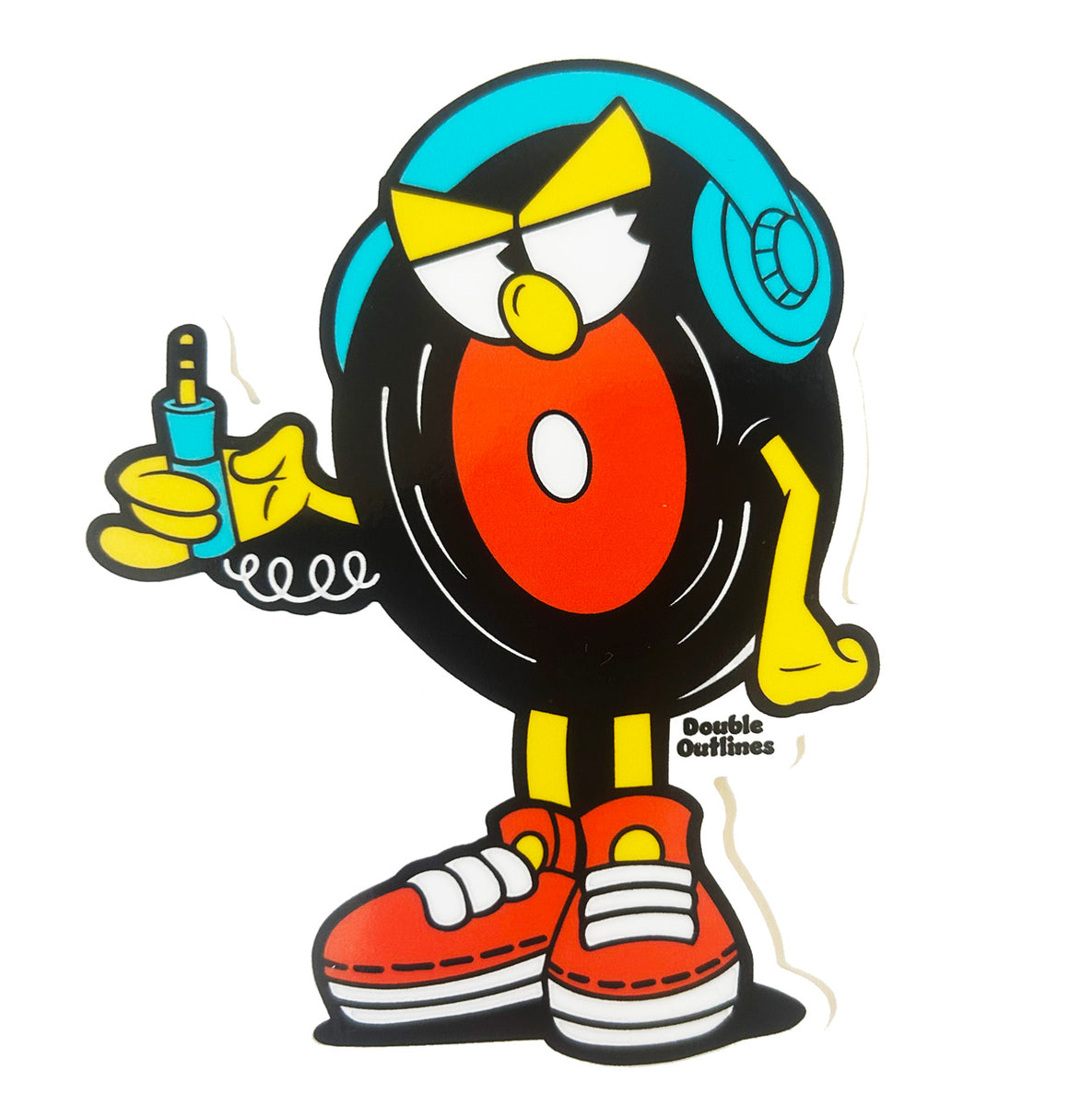 Plug In Sticker – Double Outlines