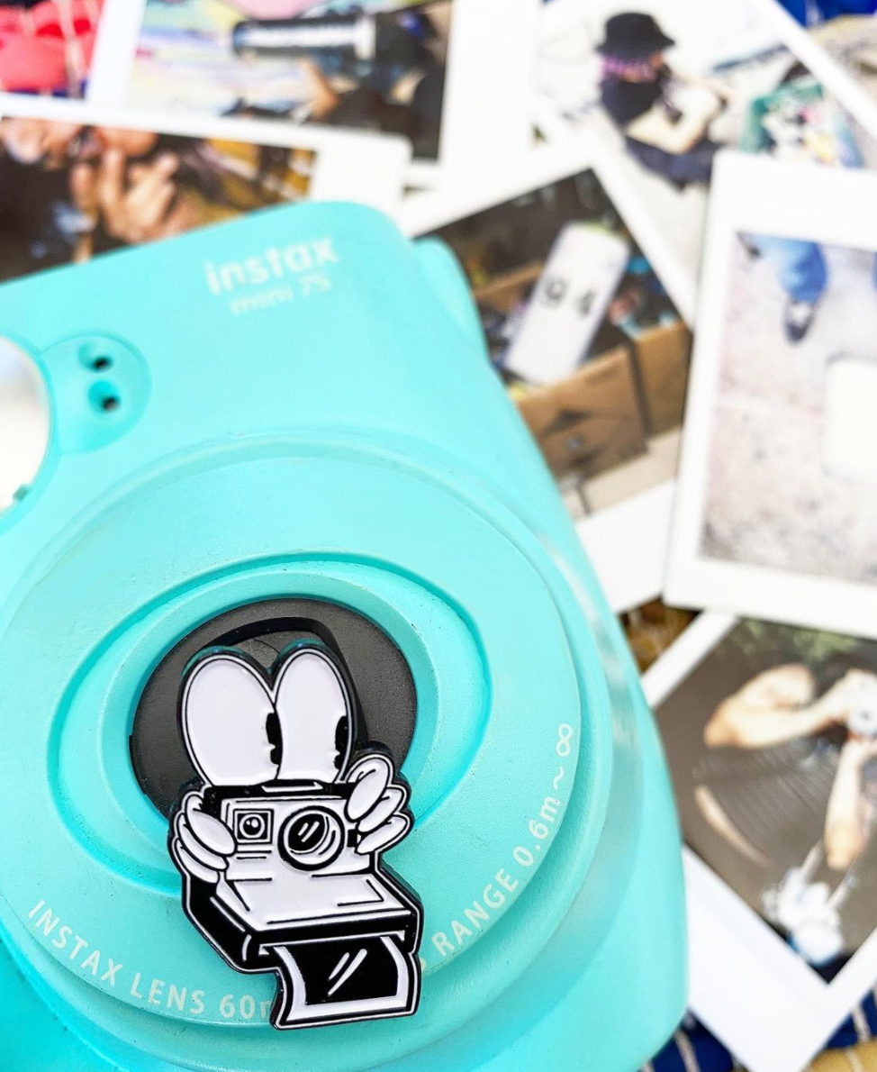 Hard Copy Pin – Double Outlines